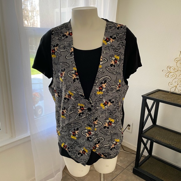 Disney | Suits & Blazers | Vintage Mickey Mouse Vest | Poshmark